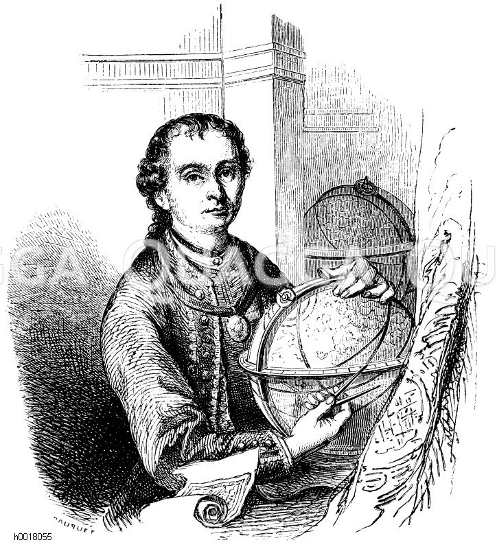 Peter Anich (geb. 22. Februar 1723, gest. 1. September 1766)