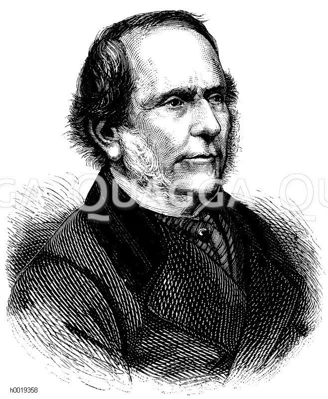 Sir James Brooke (geb. 29. April 1803, gest. 13. Juni 1868)