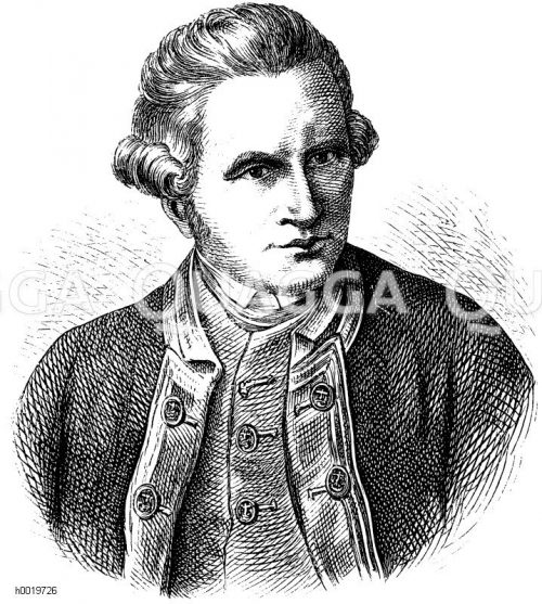 James Cook (1728–1779), britischer Seefahrer und Entdecker - Quagga ...