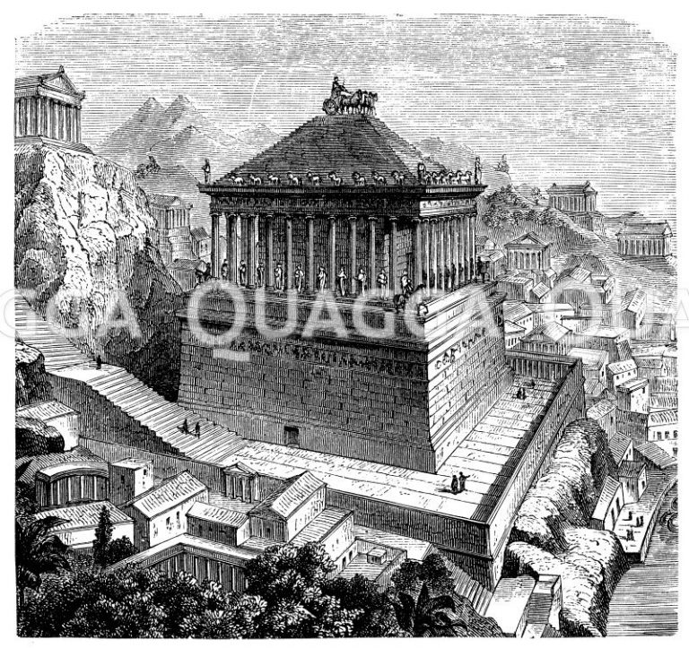 Mausoleum zu Halikarnassos - Quagga Illustrations