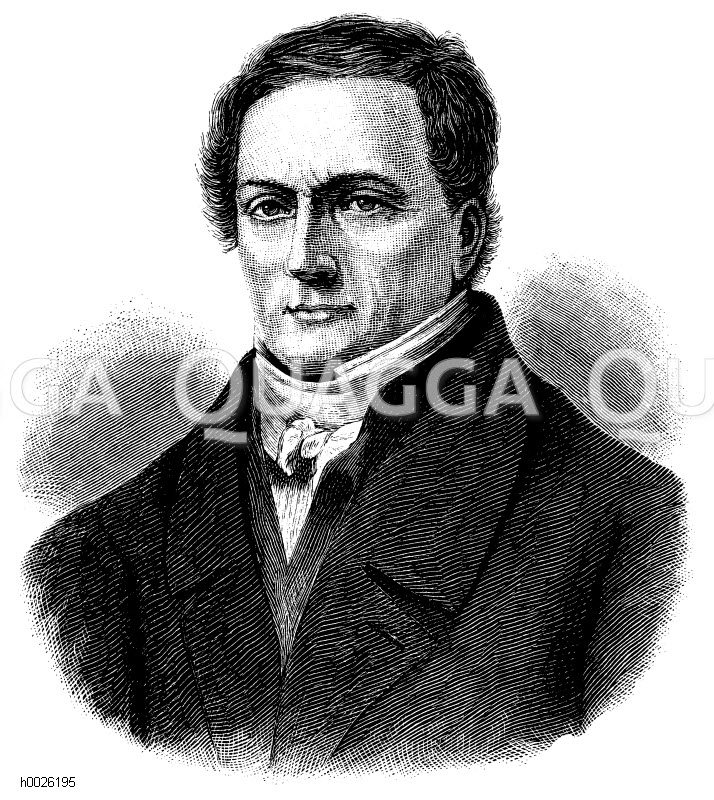 Johann Friedrich Herbart (geb. 4. Mai 1776, gest. 14. August 1841)