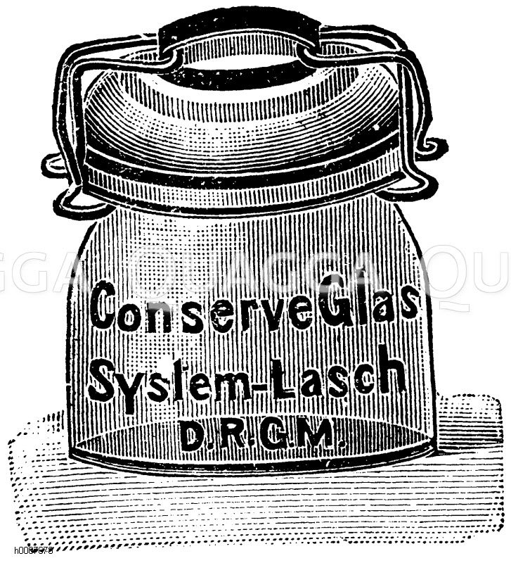 Einmachglas, System Lasch