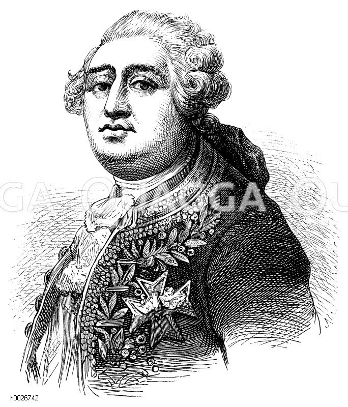 Ludwig XVI., König von Frankreich (geb. 22. August 1754, gest. 21 ...