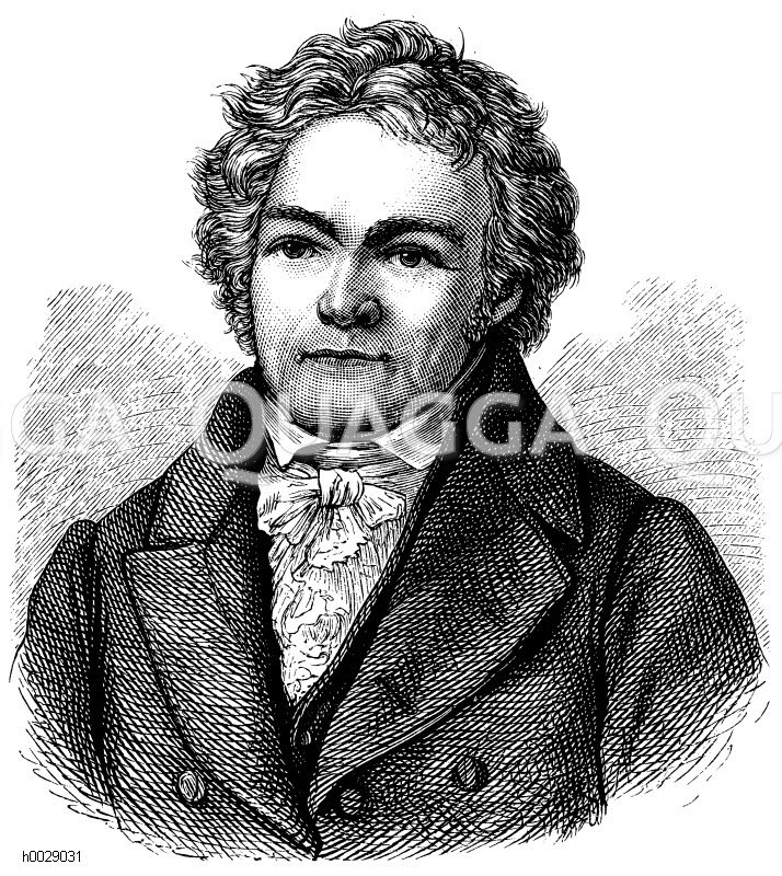 Alois Senefelder (* 6. November 1771 in Prag, † 26. Februar 1834 in ...