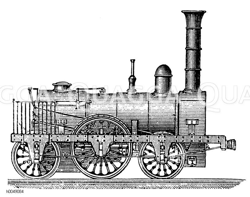 Adler: Erste Lokomotive auf deutschem Boden, 1835