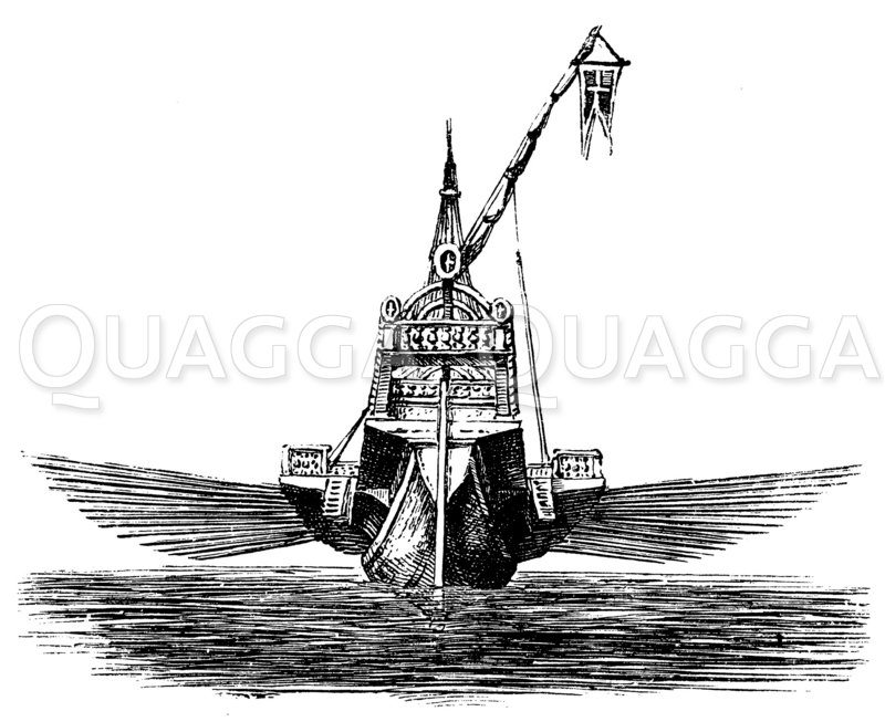 Venezianische Galeere - Quagga Illustrations