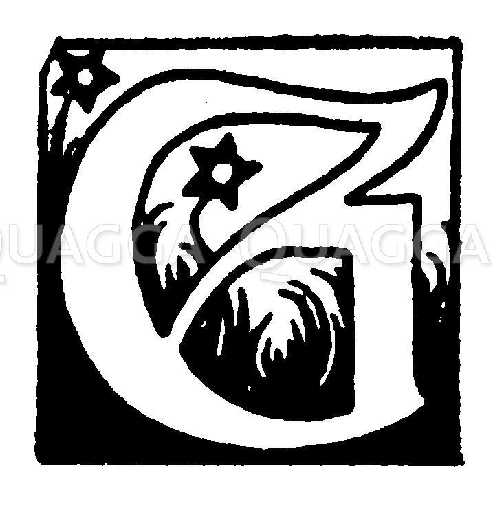 Initiale, Buchstabe G