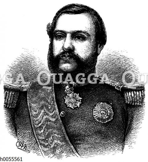 Francisco Solano Lopez, Präsident von Paraguay - Quagga Illustrations