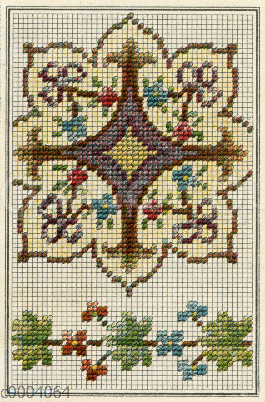 Stickmuster florales Design - Quagga Illustrations