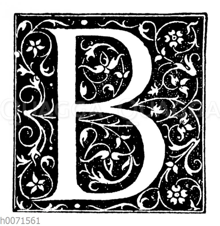 Buchstabe B - Bildkategorie - Quagga Illustrations Bilddatenbank
