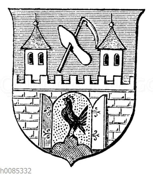 Wappen der Stadt Suhl - Quagga Illustrations